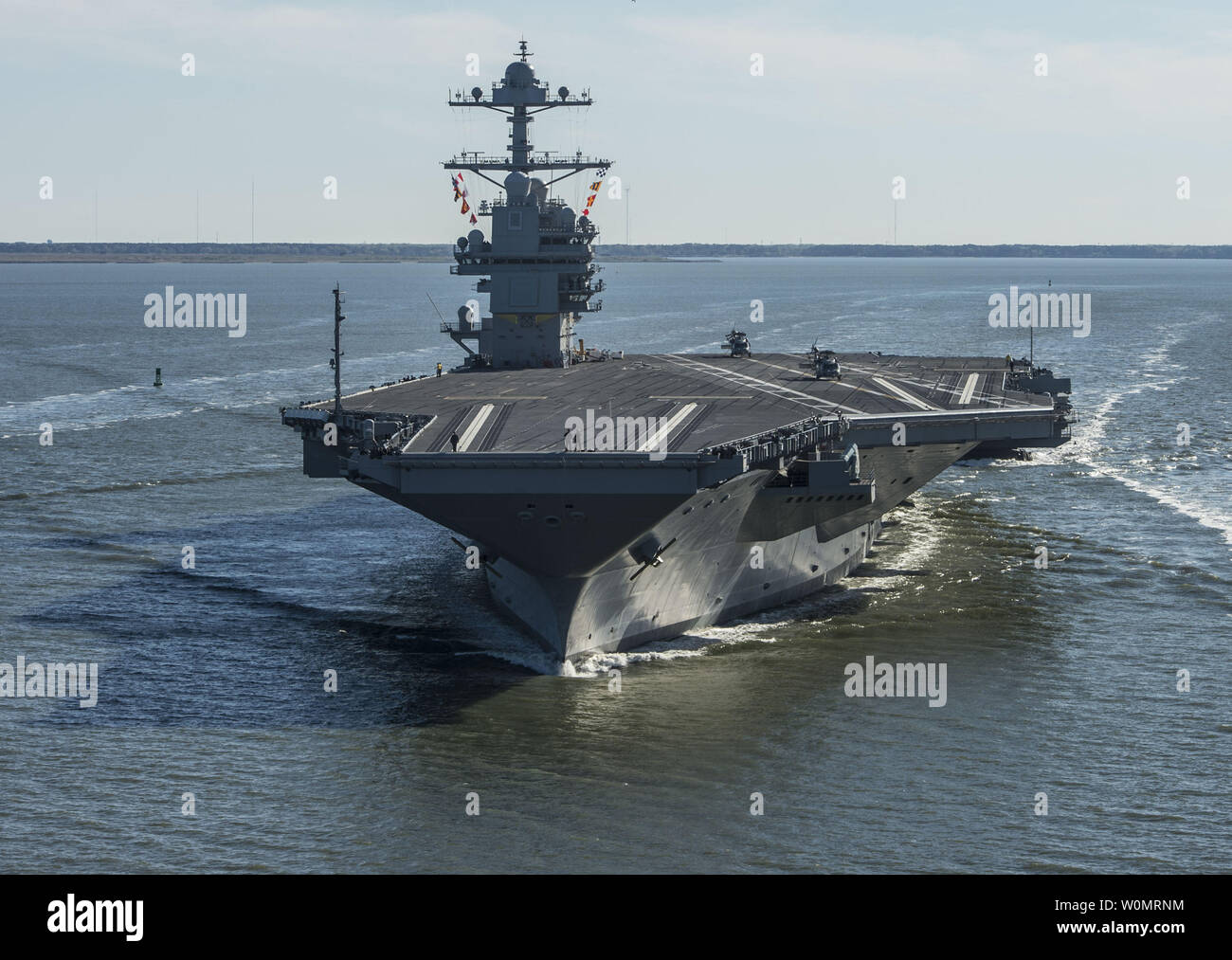 Uss gerald r ford cvn 78 hi-res stock photography and images - Alamy