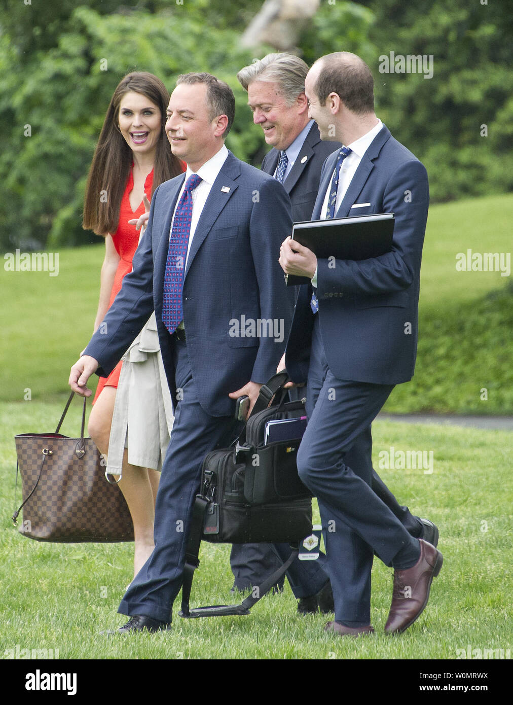 Hope hicks rally hi-res stock photography and images - Alamy