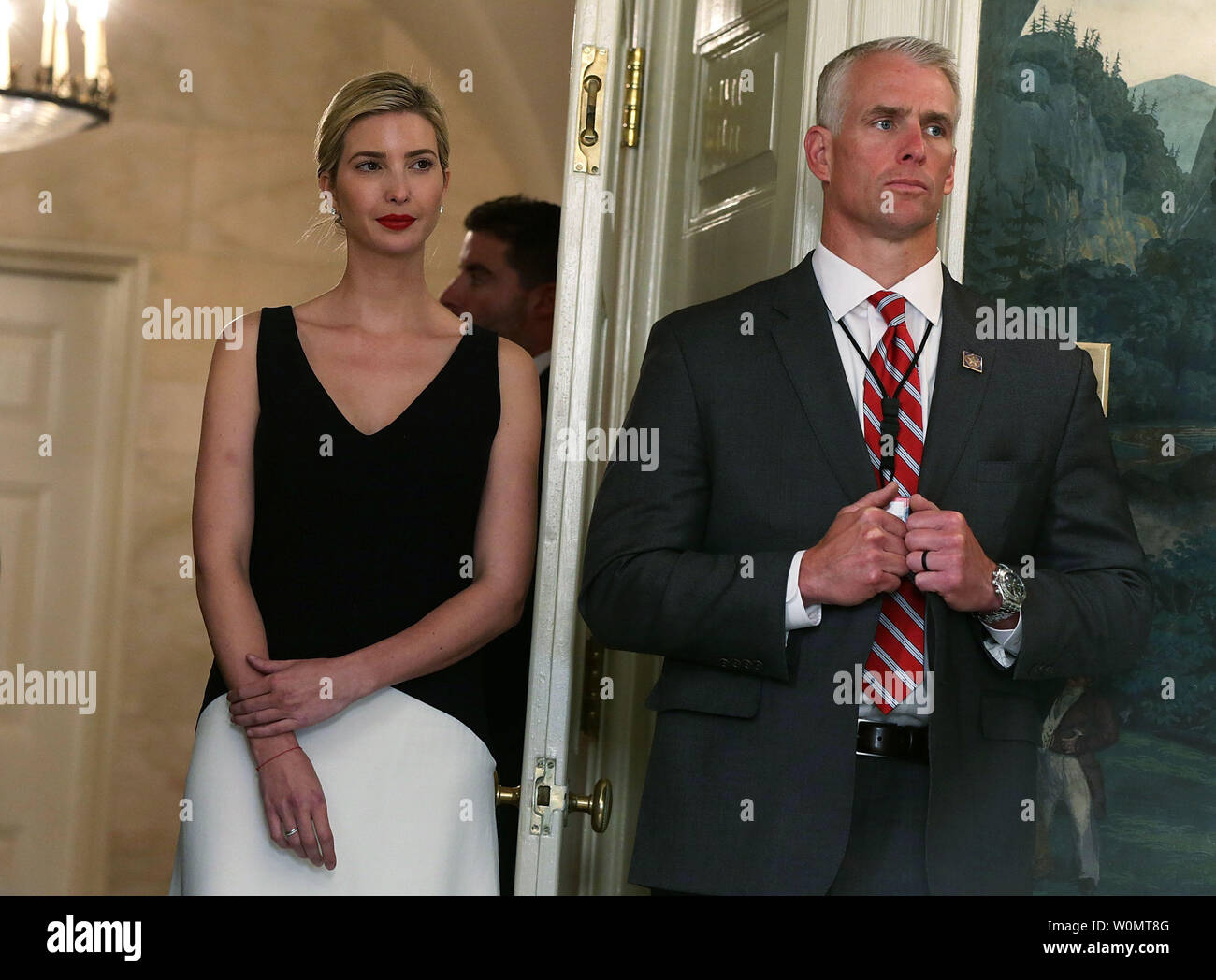 Ivanka Trump, assistant and daughter of President Donald Trump, attends ...