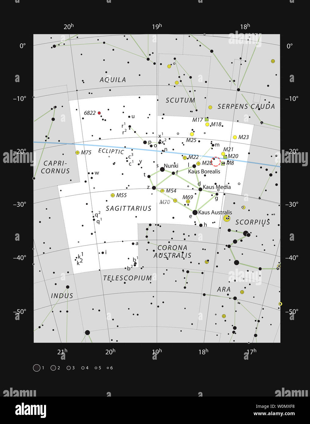 Archer constellation hi-res stock photography and images - Alamy