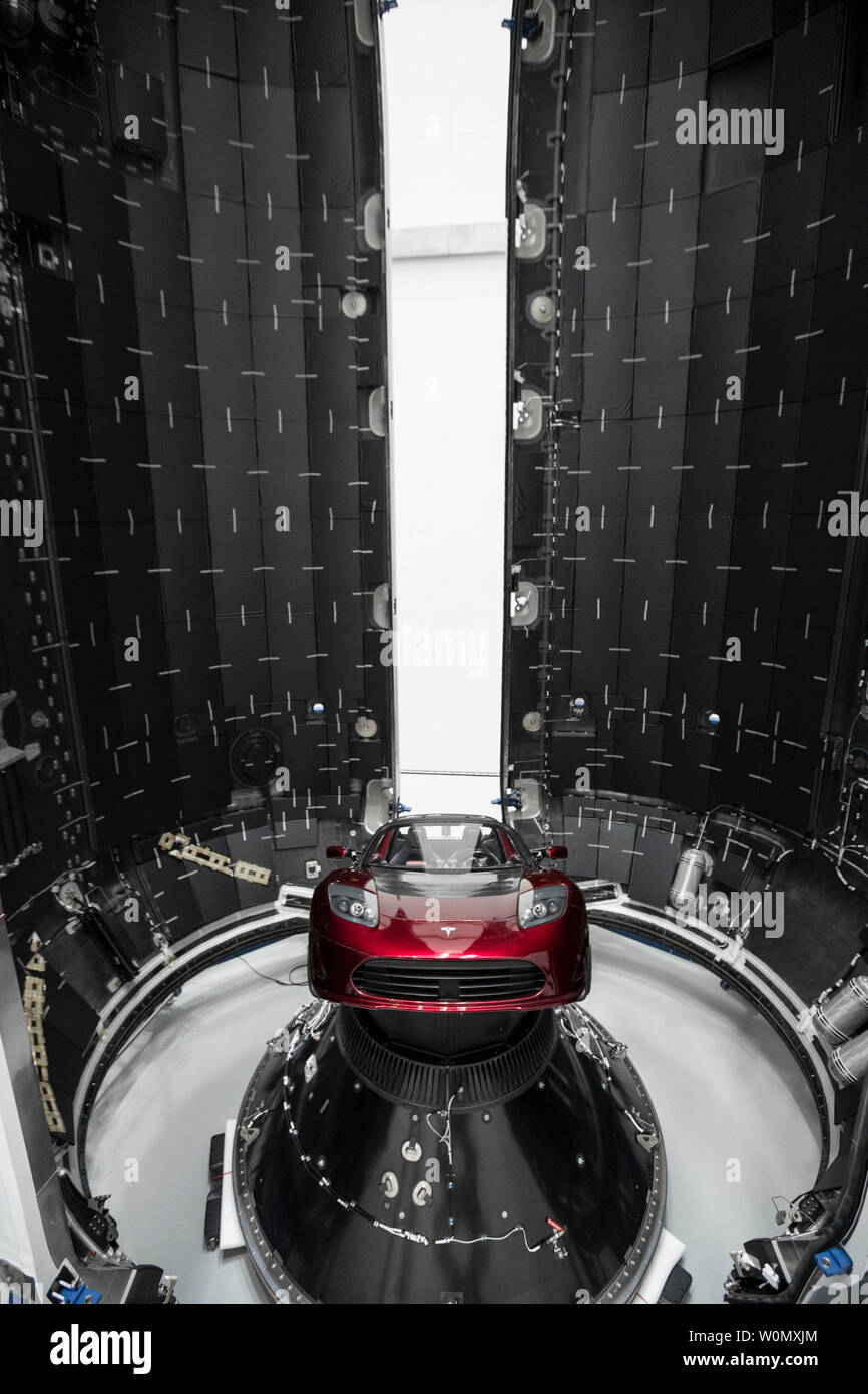 "A Red Car for the Red Planet," wrote SpaceX CEO Elon Musk as he ...