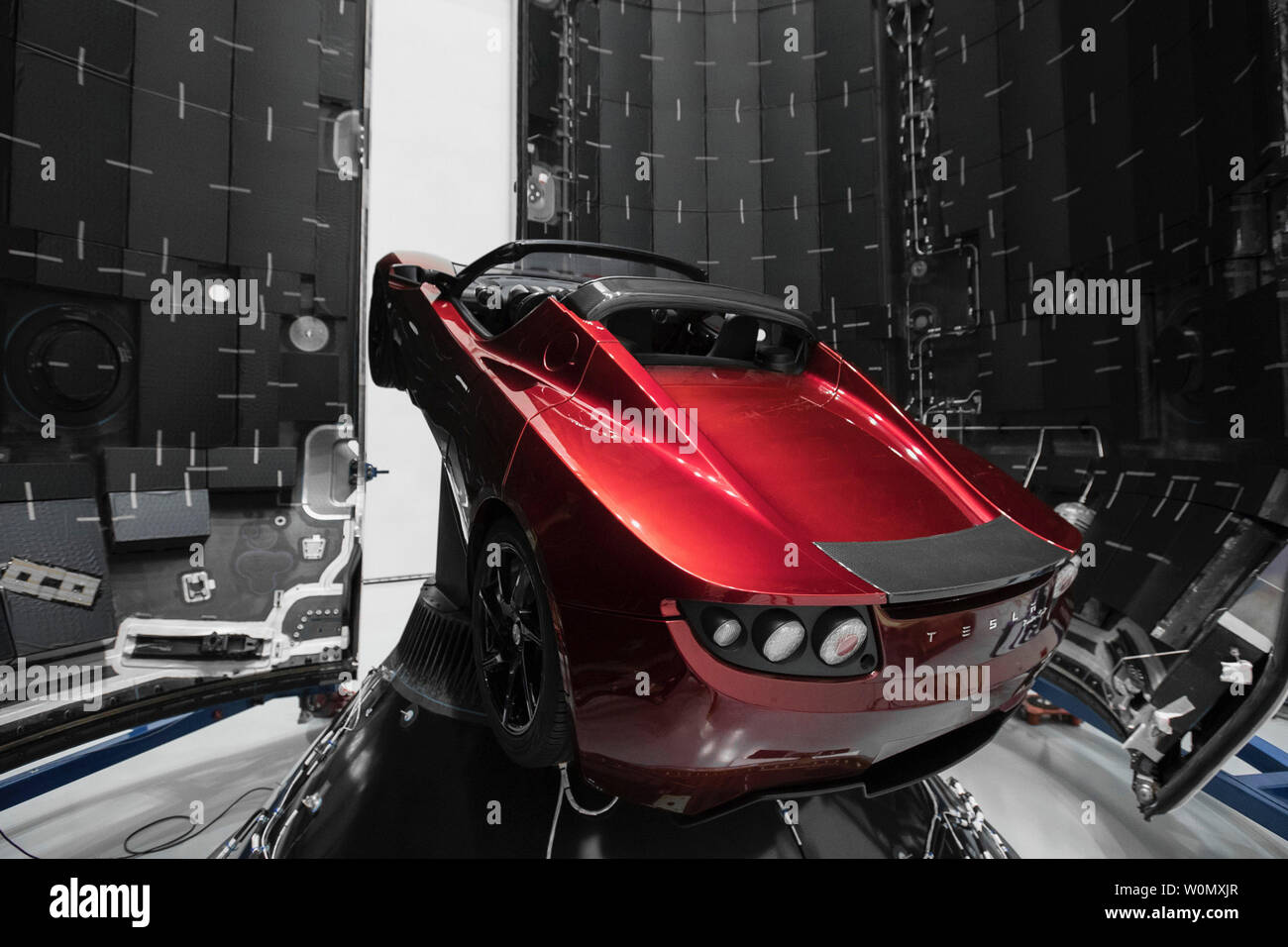 "A Red Car for the Red Planet," wrote SpaceX CEO Elon Musk as he ...