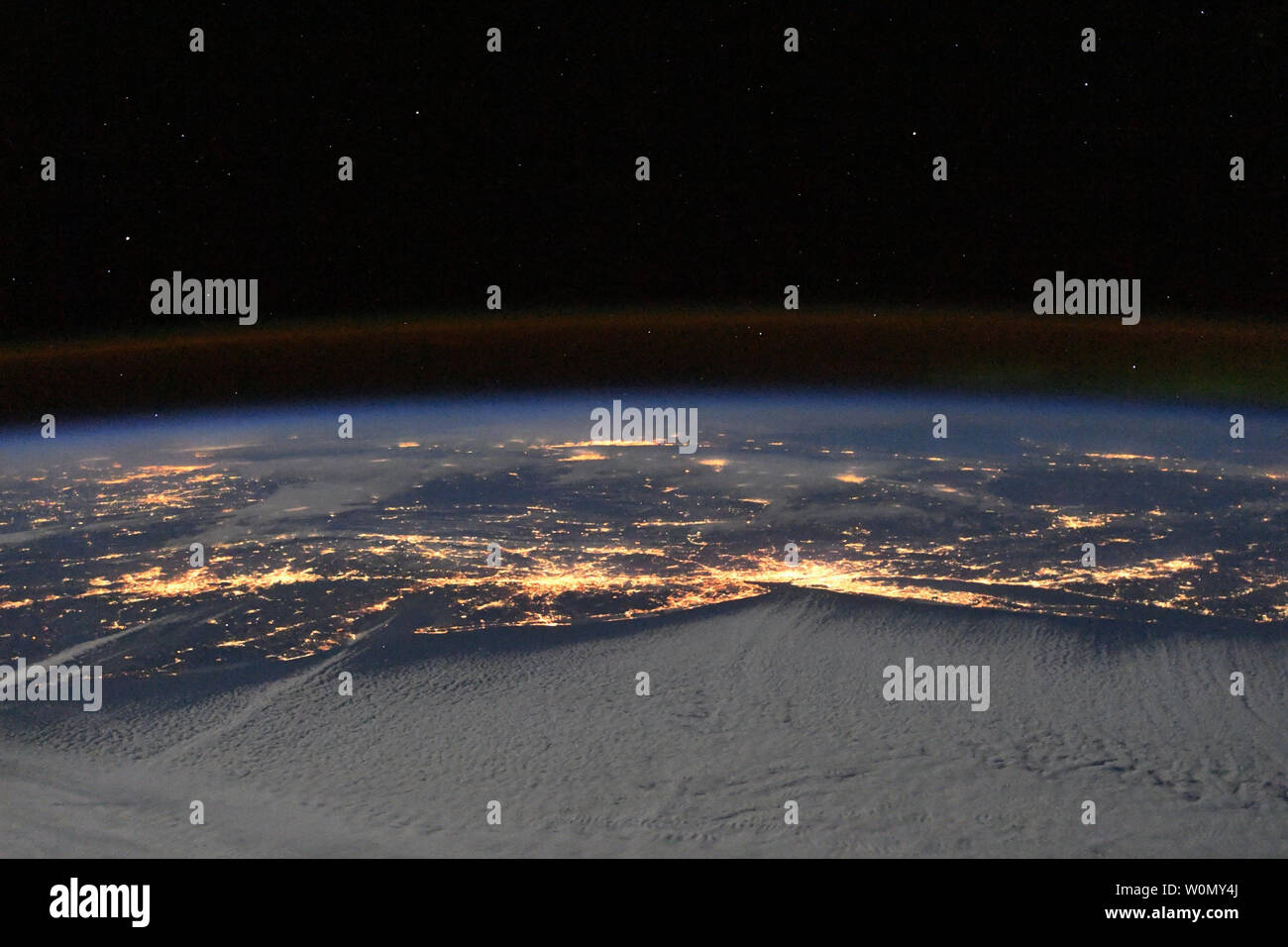"Good night from @Space Station. DC, NY, Toronto, Cleveland, and ...