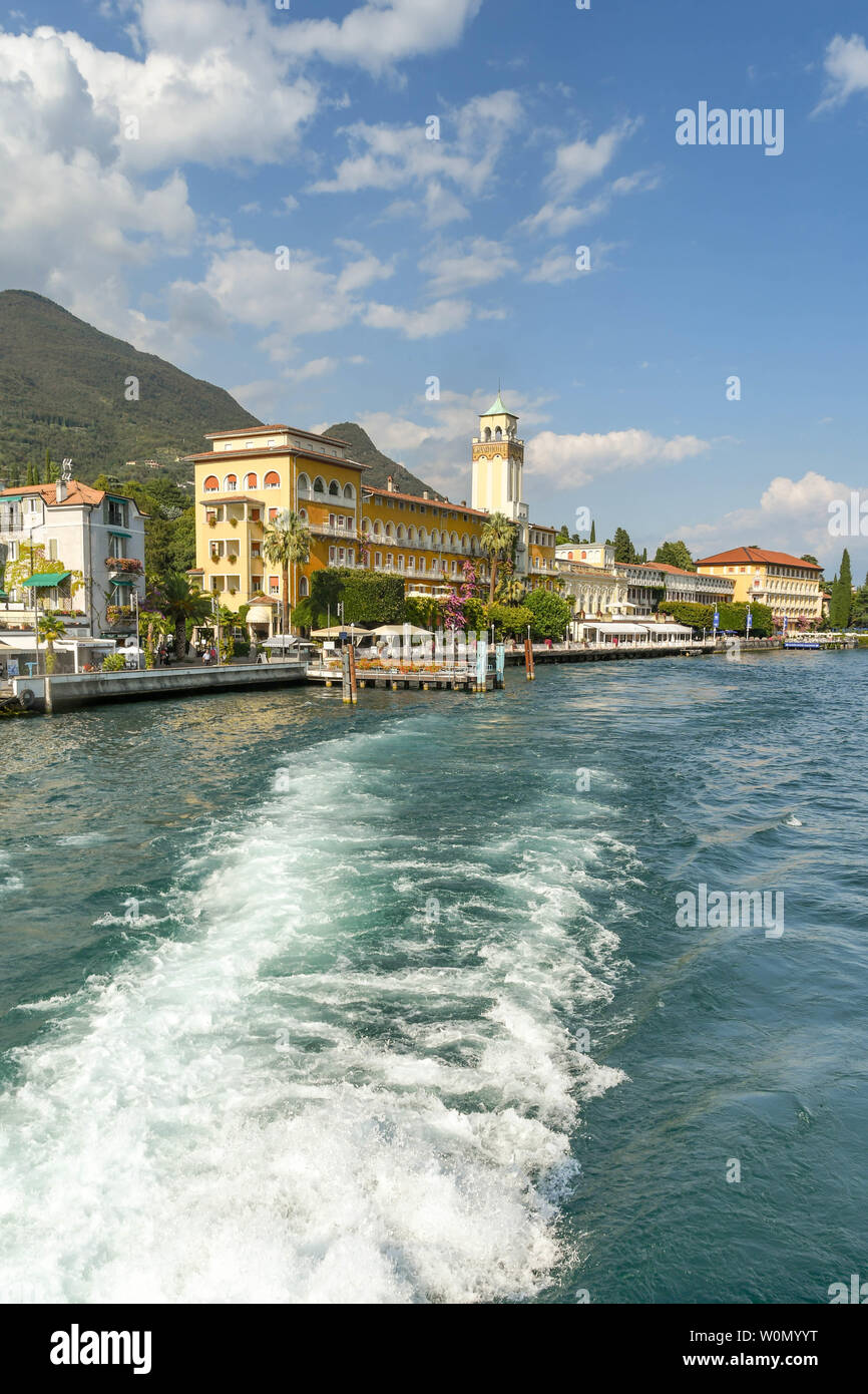 GARDONE RIVIERA, ITALY - SEPTEMBER 2018: The Grand Hotel Gardone in ...