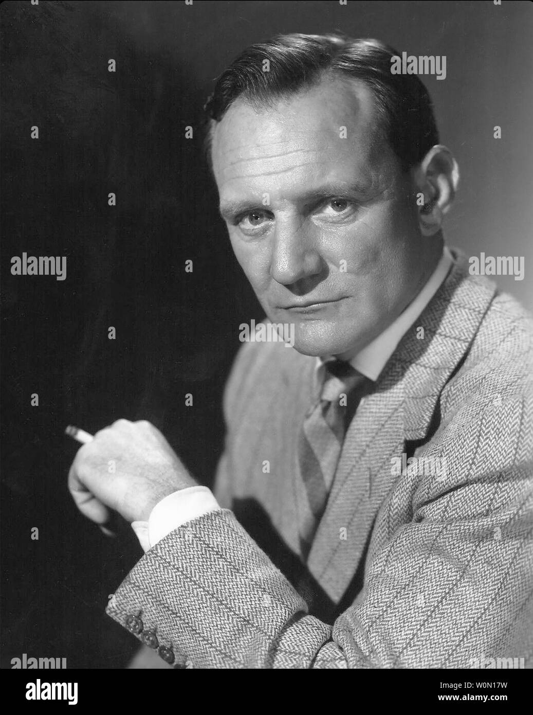 TREVOR HOWARD (1913-1988) English stage and film actor about 1950 Stock ...