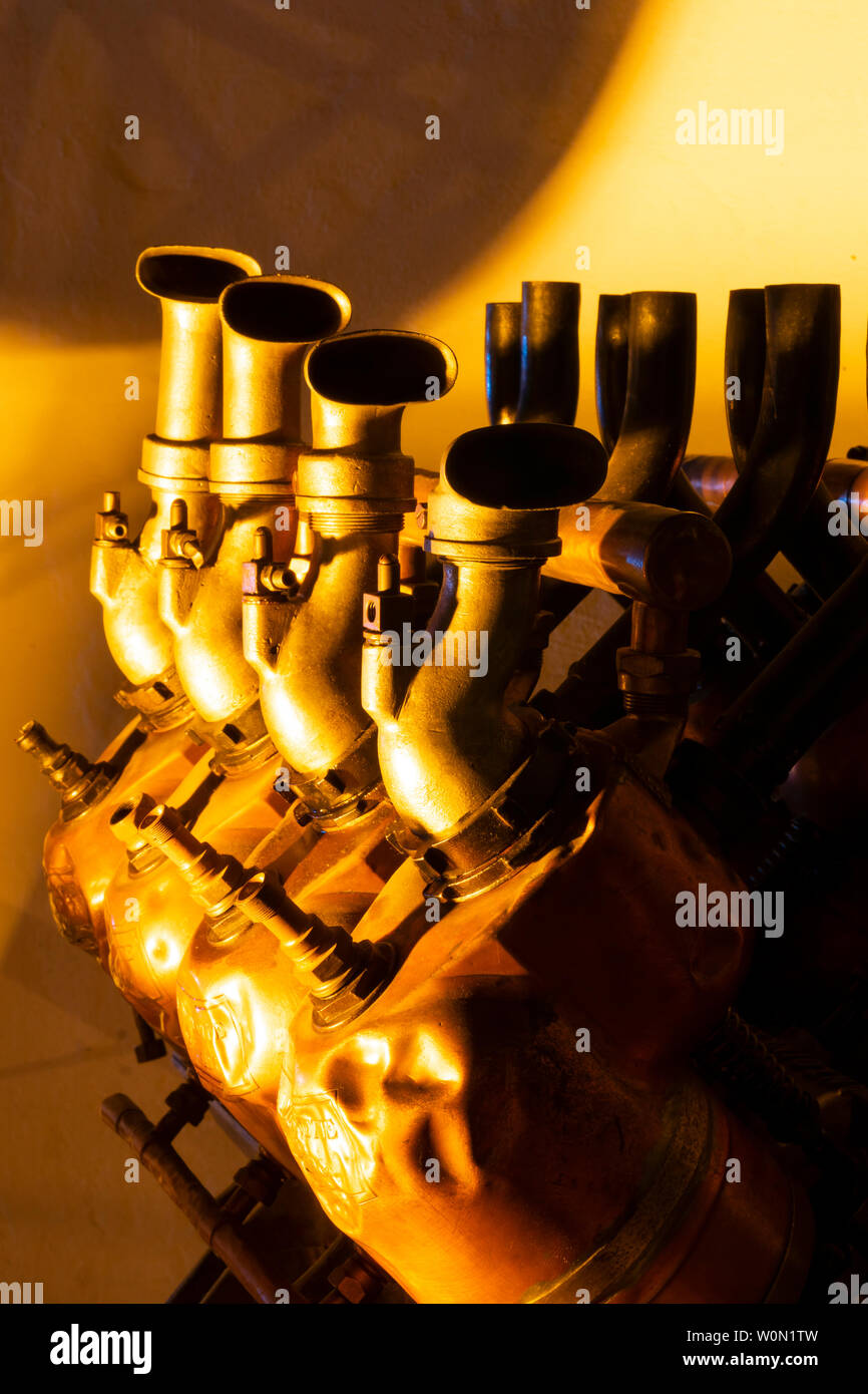 Engine Antoinette 8V - Polish Aviation Museum, Museum Night 2019 Krakow ...