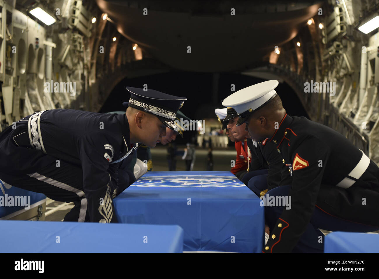 United nations command honor guard hi-res stock photography and images ...