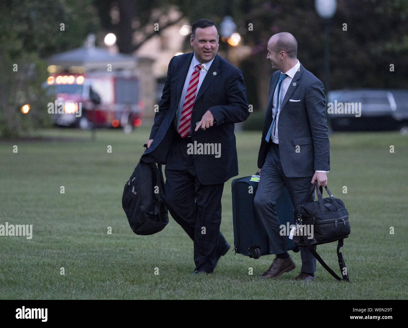 Daniel Scavino Jr. Assistant to the President (L) and senior advisor ...