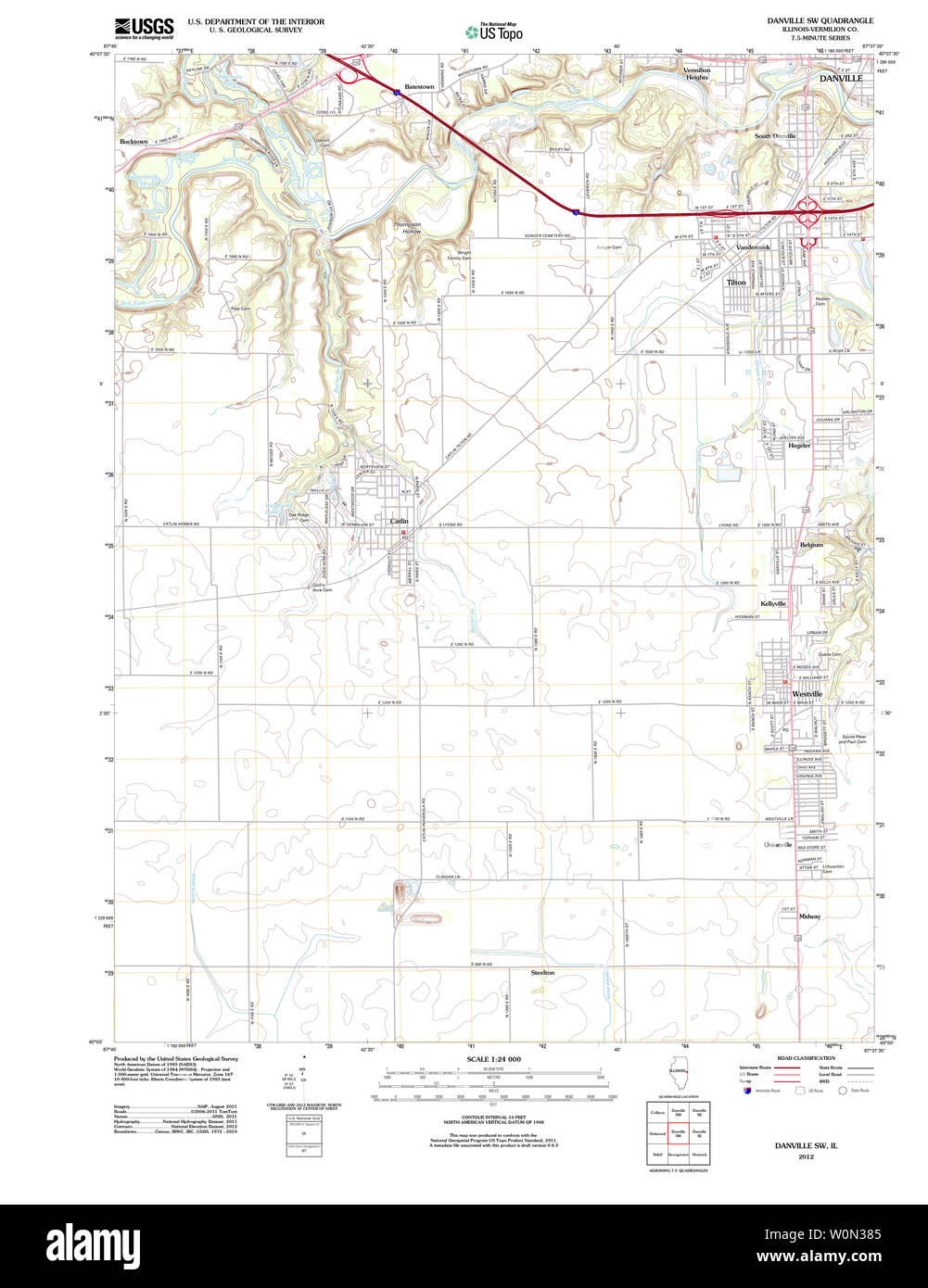 Danville sw hi-res stock photography and images - Alamy