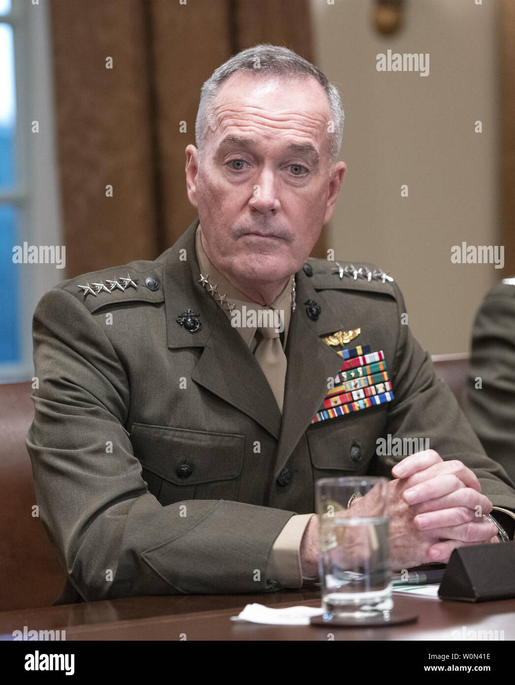 United States Marine Corps General Joseph F. Dunford, Chairman of the ...