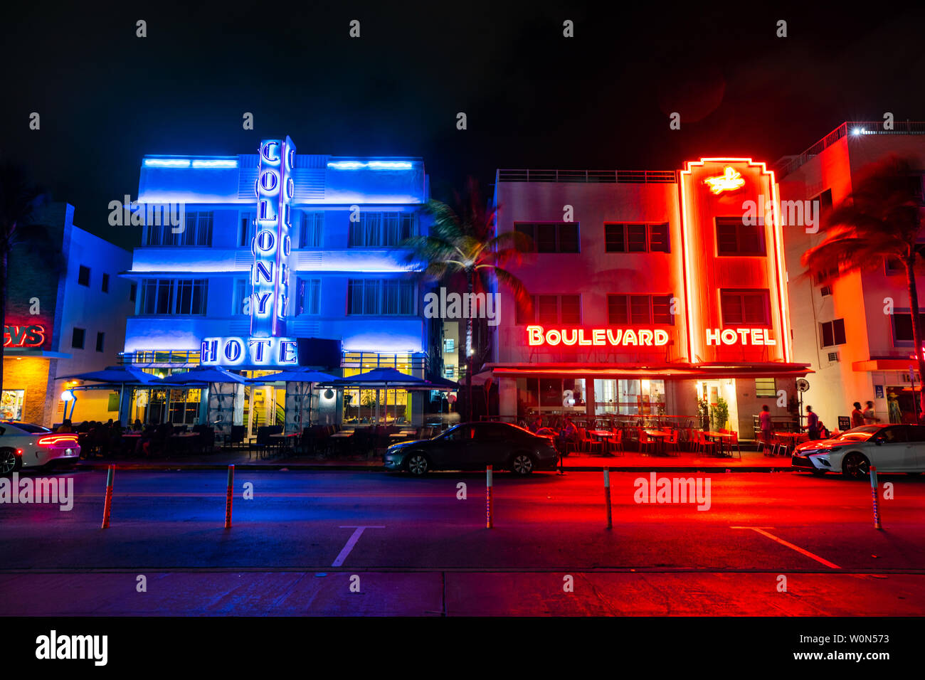 Ocean view boulevard hi-res stock photography and images - Alamy