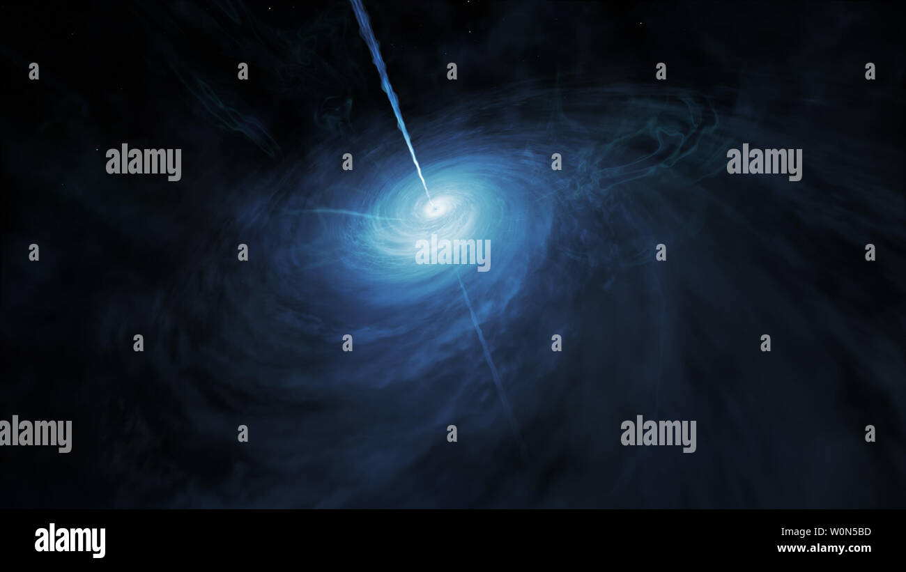 Nasa Black Hole Quasar