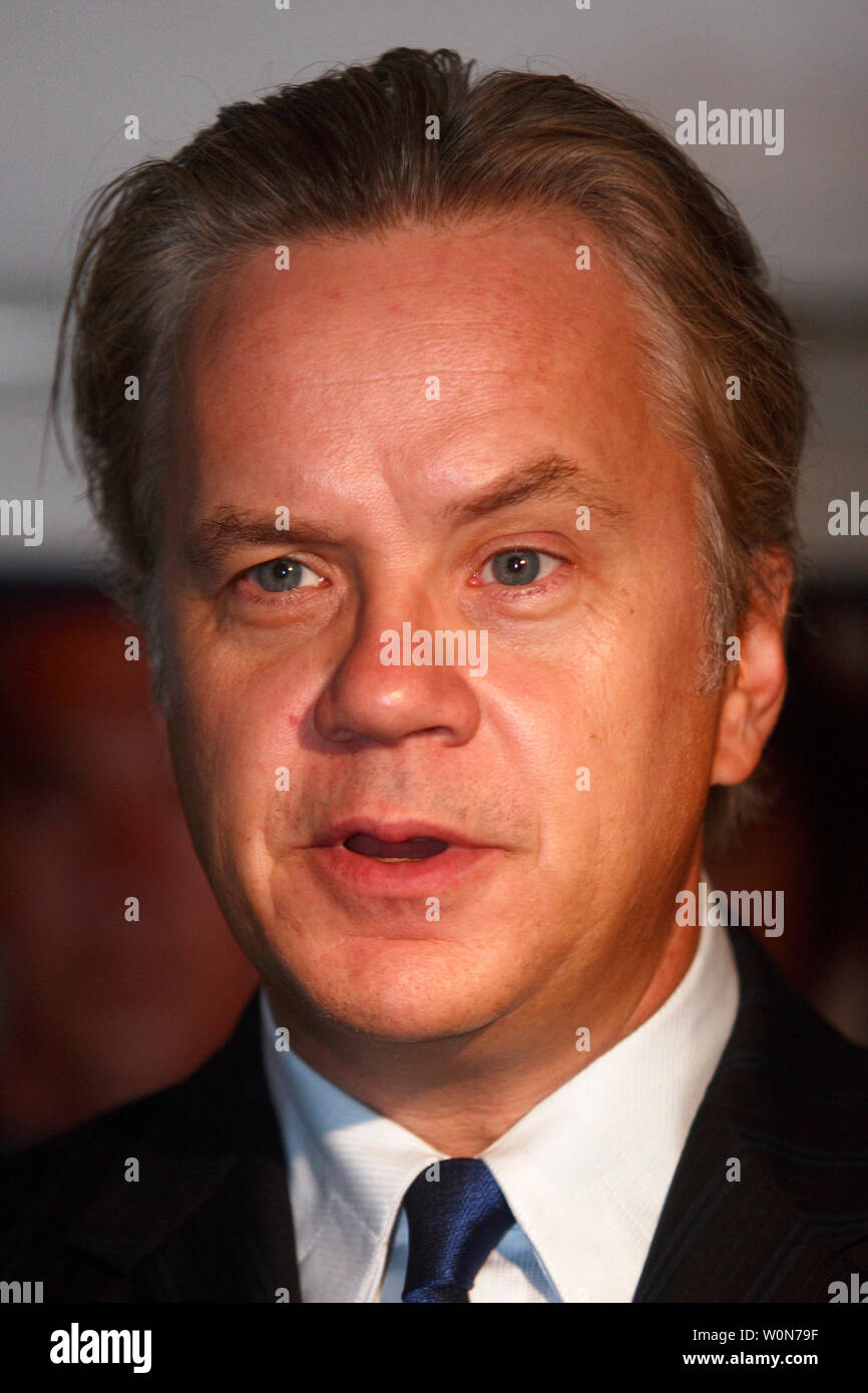Actor Tim Robbins arrives for the screening of the film 'Catch a Fire ...