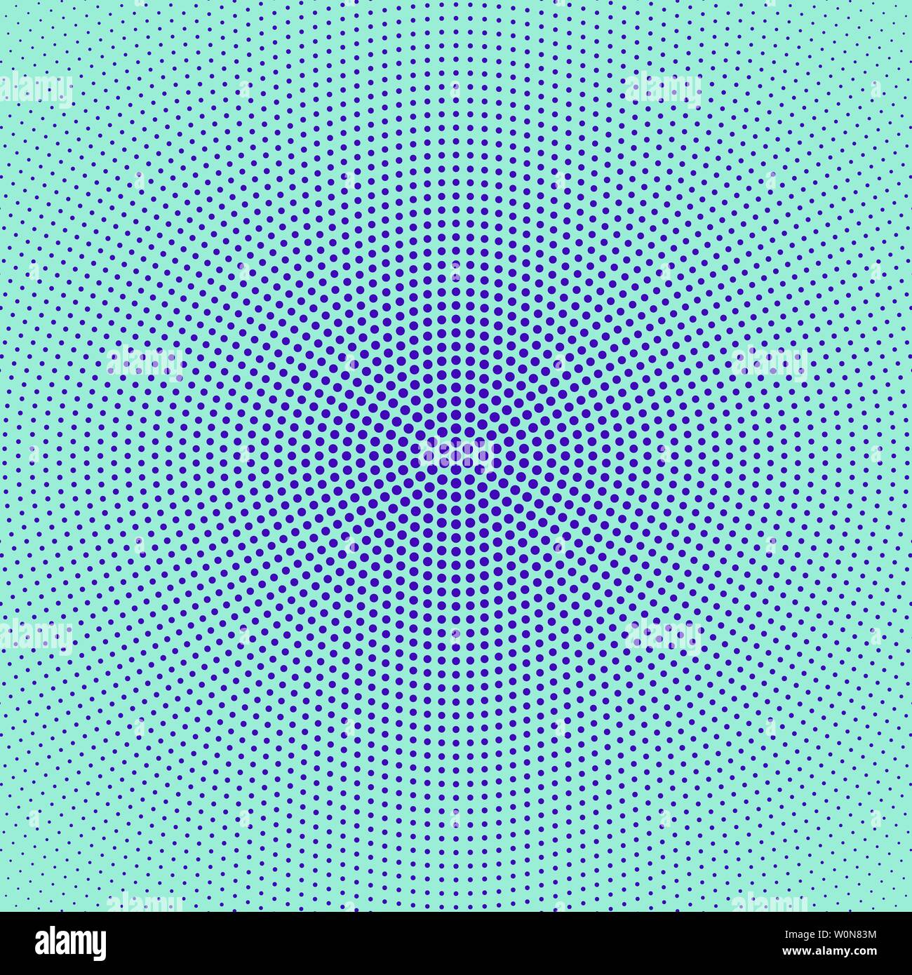 Halftone geometric circular dot pattern background - abstract vector design from dots Stock ...