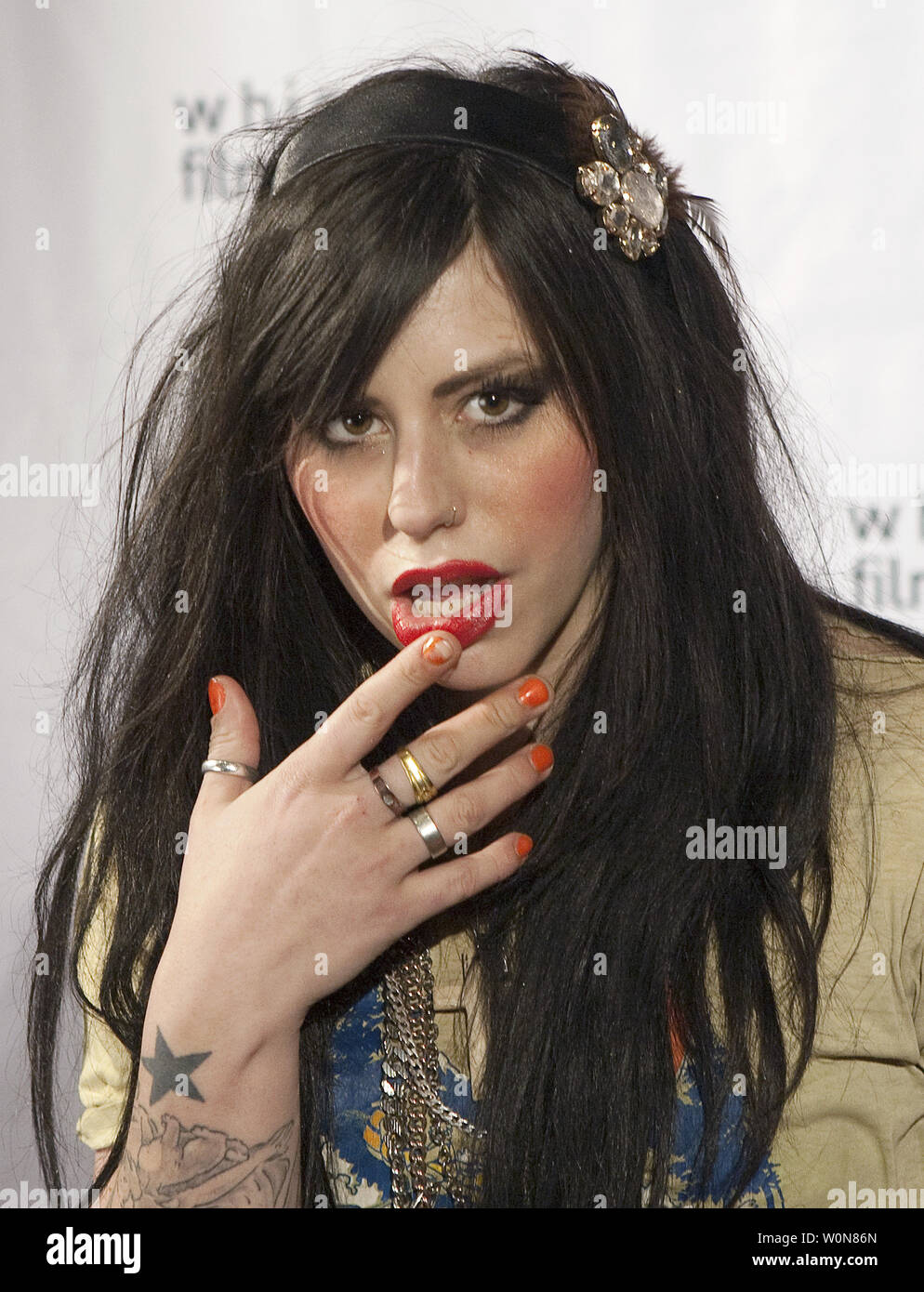 Actress Care Failure (Caroline Kawa) arrives on the red carpet for the ...