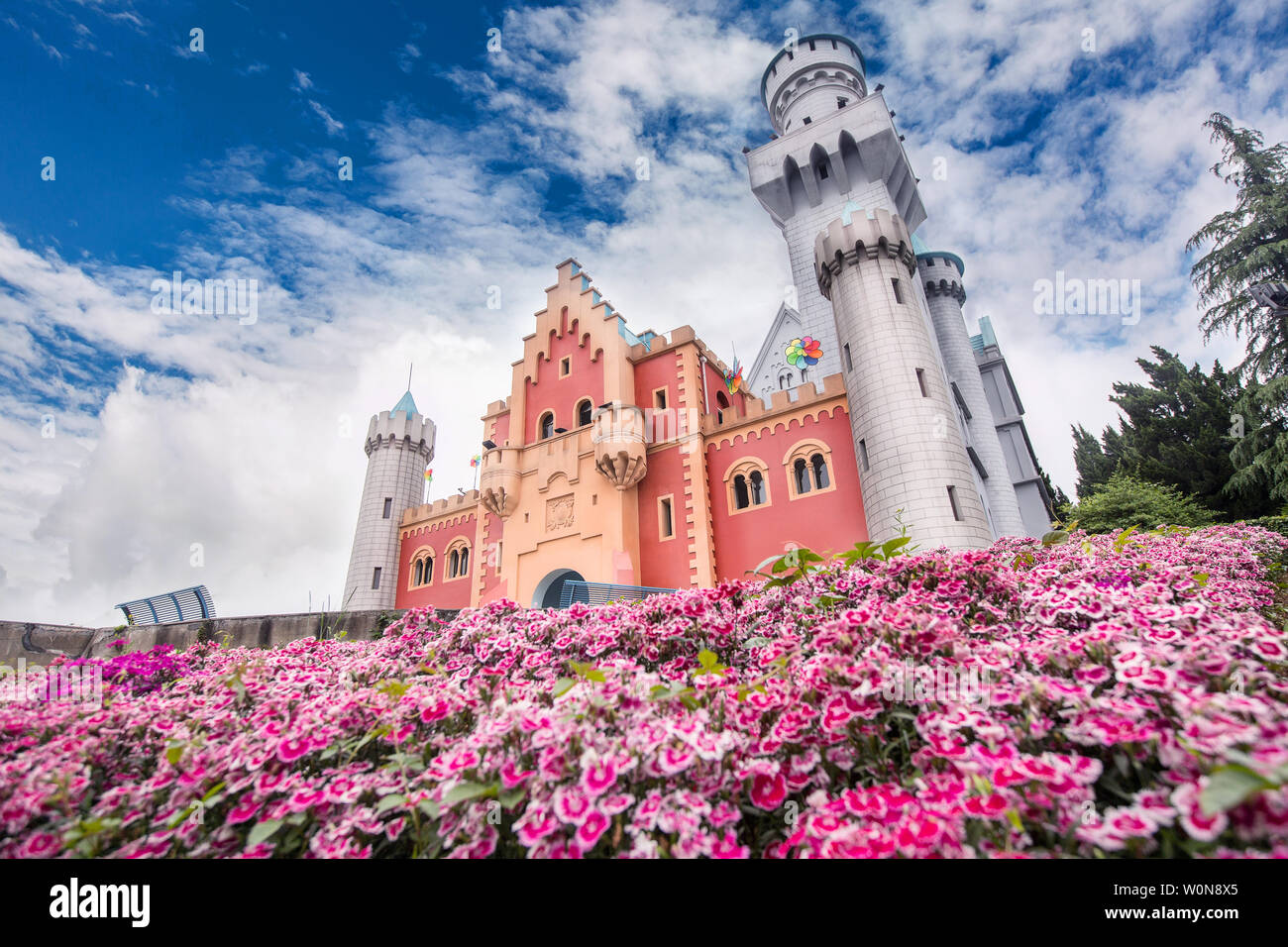 New Swan Castle Stock Photo - Alamy