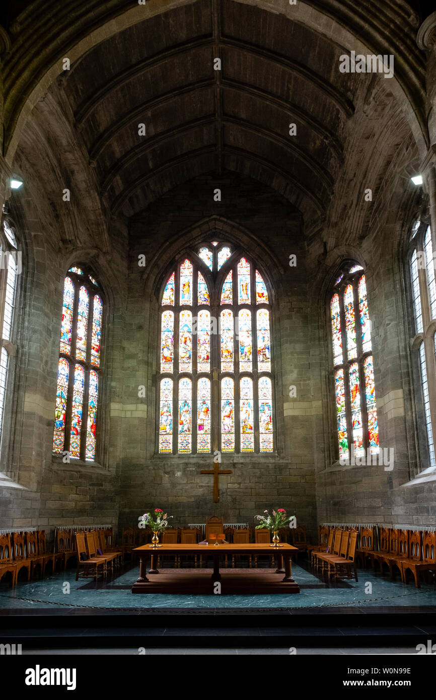Interior of 15th Century Holy Rude Church in Stirling, Scotland ,UK ...