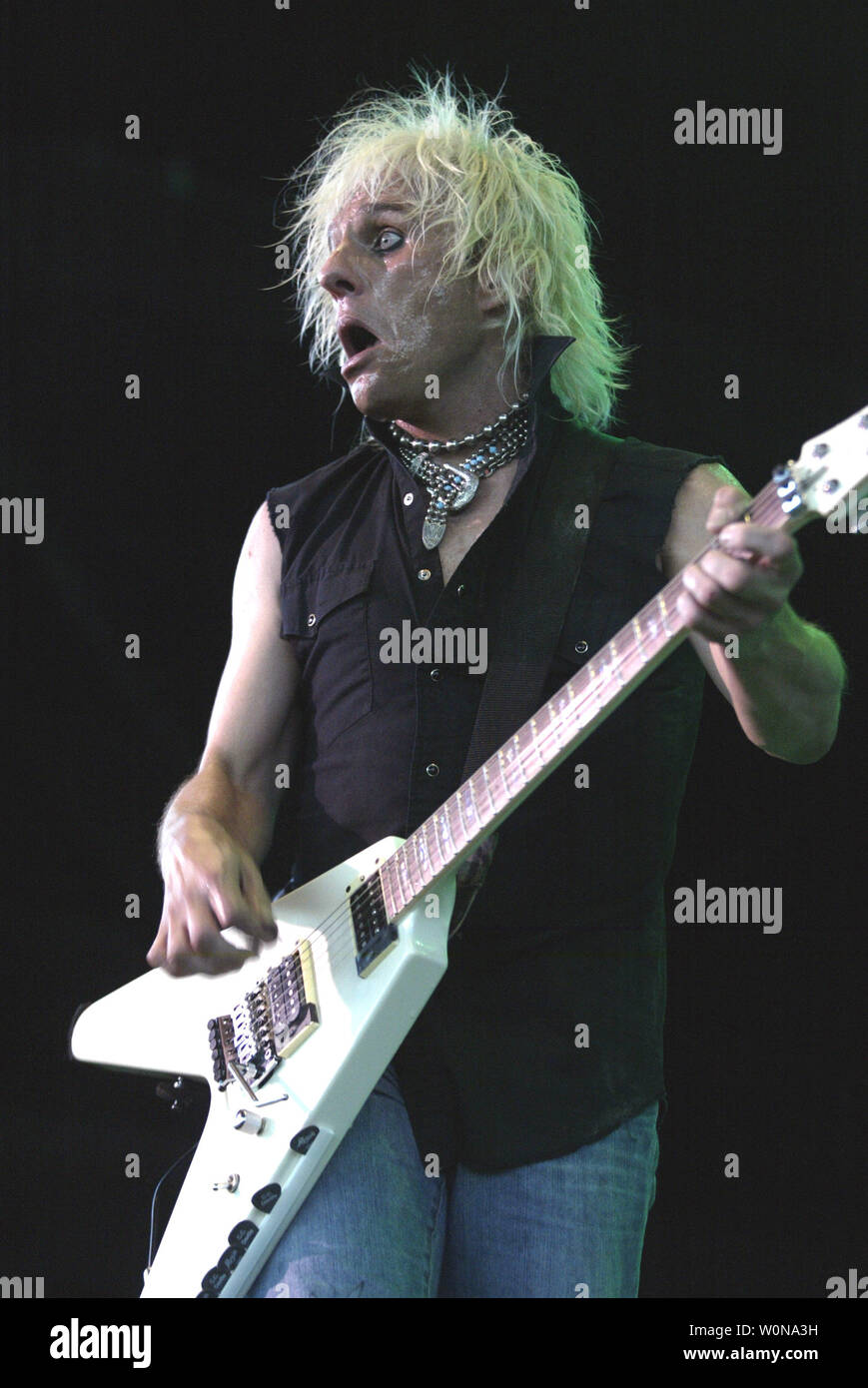 C.C. DeVille with Poison performs in concert, at the Sound Advice ...