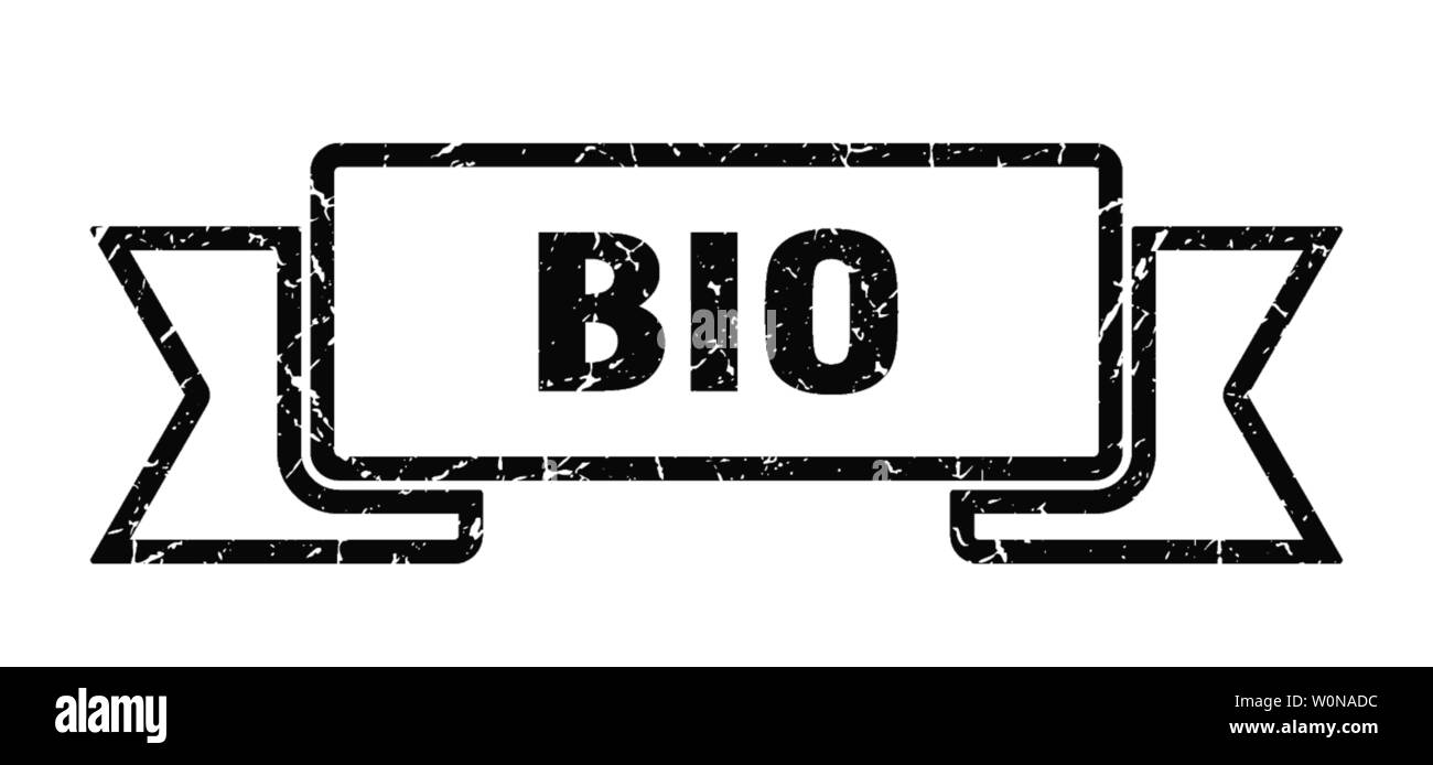 bio grunge ribbon. bio sign. bio banner Stock Vector Image & Art - Alamy