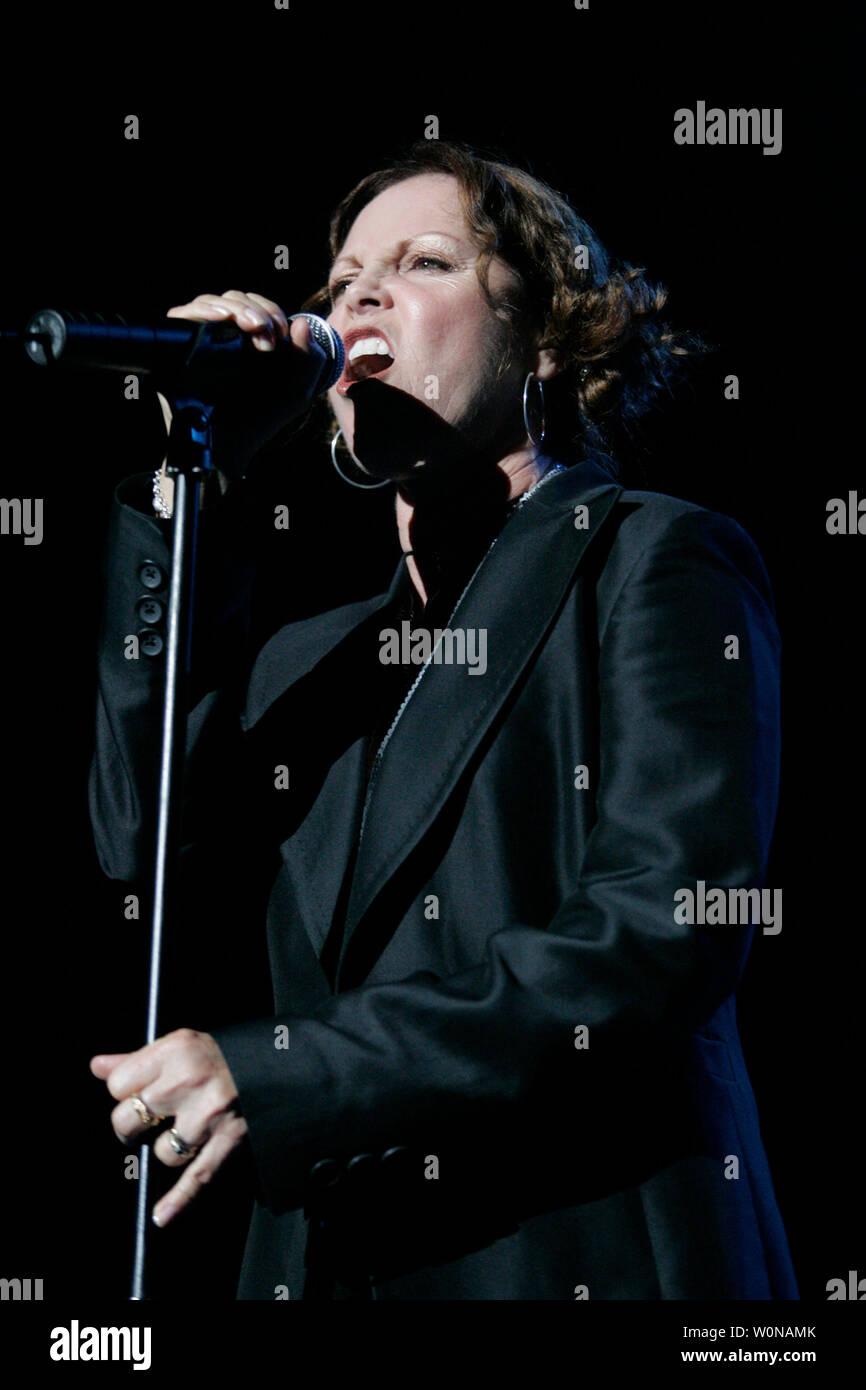 Pat Benatar performs in concert, at the Mizner Park Amphitheater, in ...