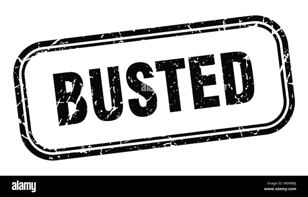 Busted stamp sign seal Black and White Stock Photos & Images - Alamy