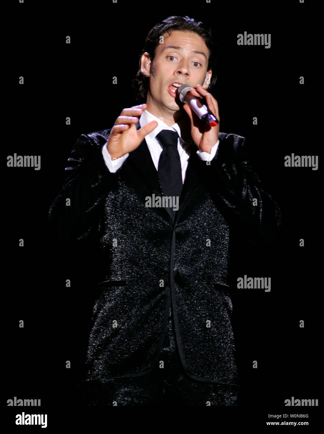 Urs Buhler with Il Divo performs in concert at the Mizner Park ...