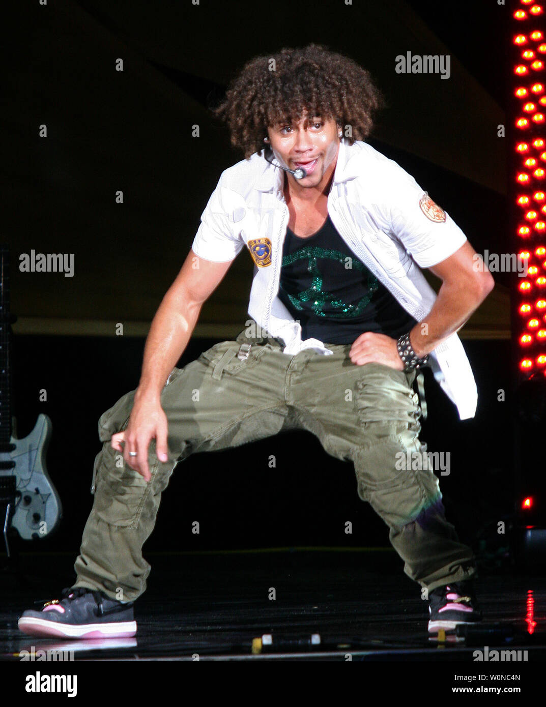Corbin Bleu performs in concert at the Sound Advice Amphitheatre in ...