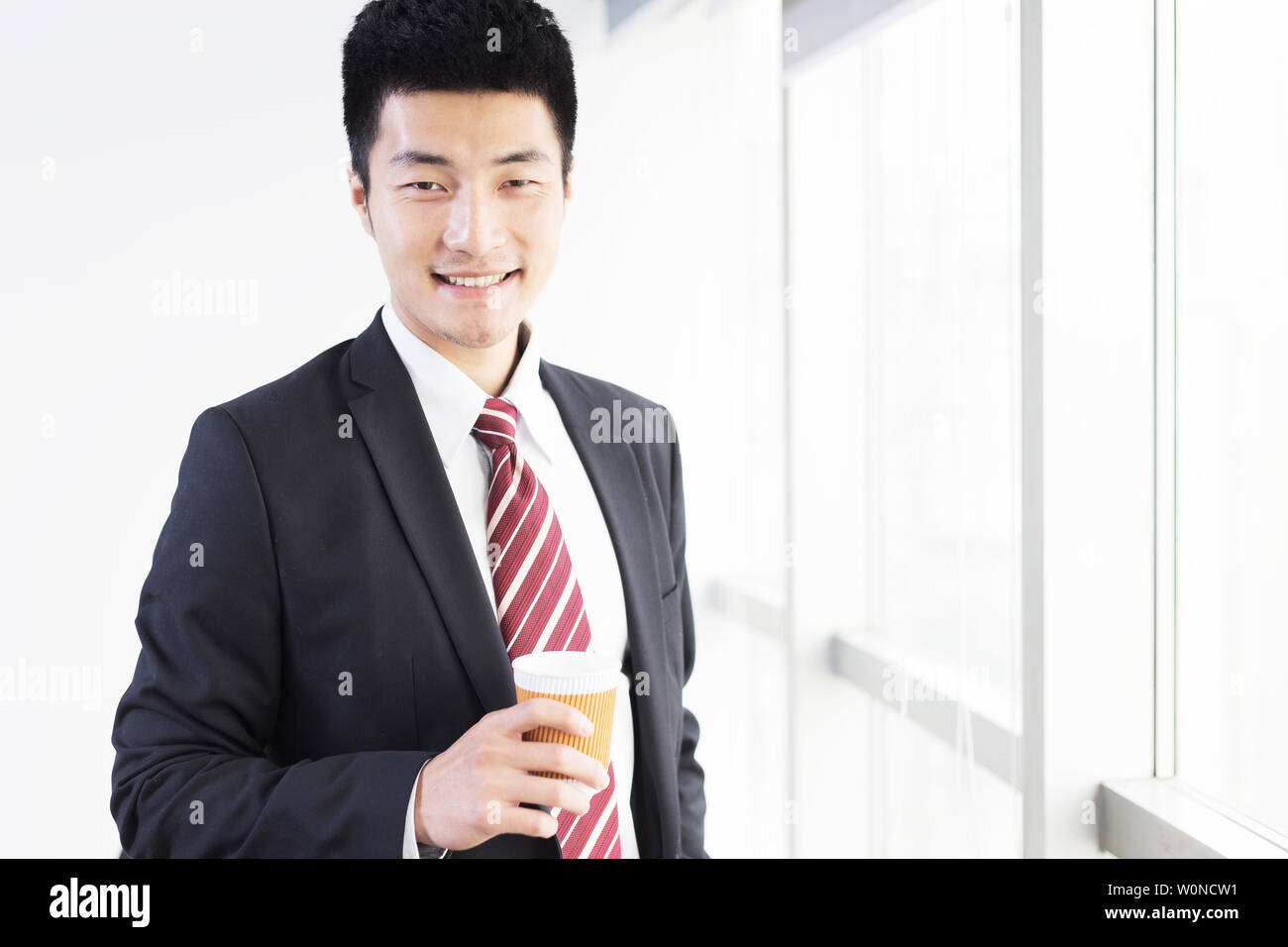 Business achievement successful male handsome modern office hi-res ...