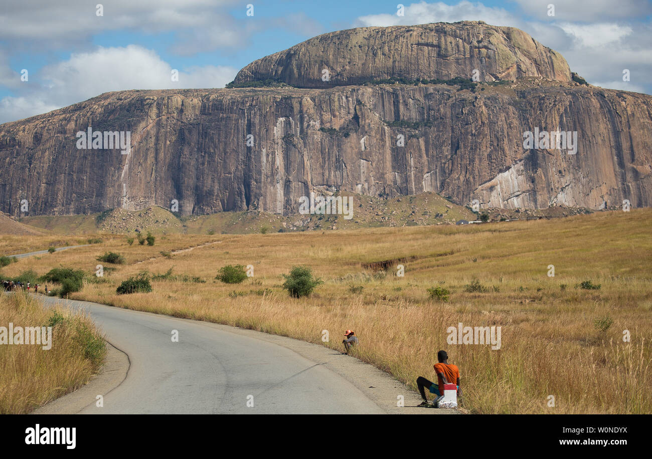 rock formations in madagascar Stock Photo - Alamy