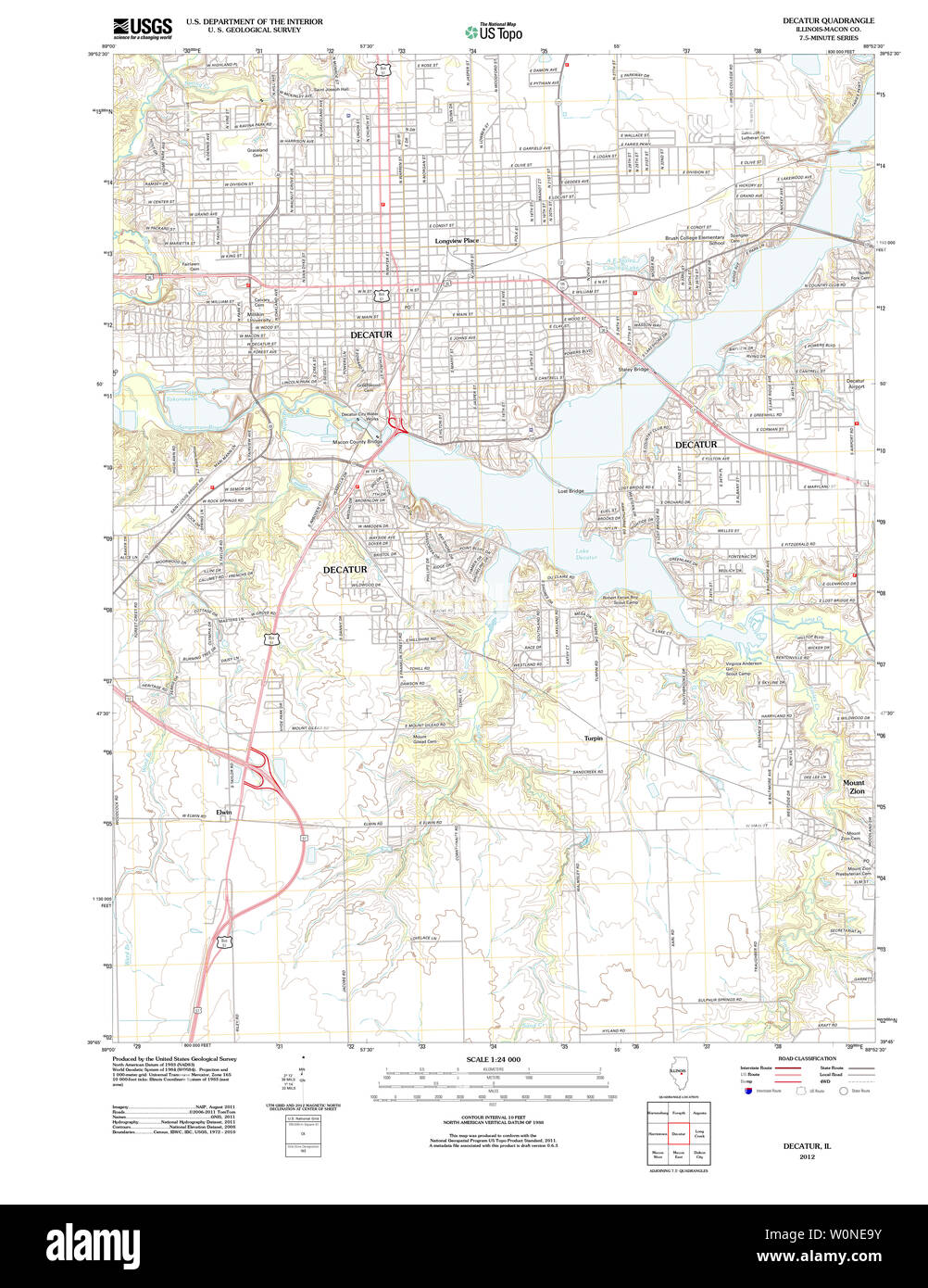 Decatur illinois Cut Out Stock Images & Pictures - Alamy