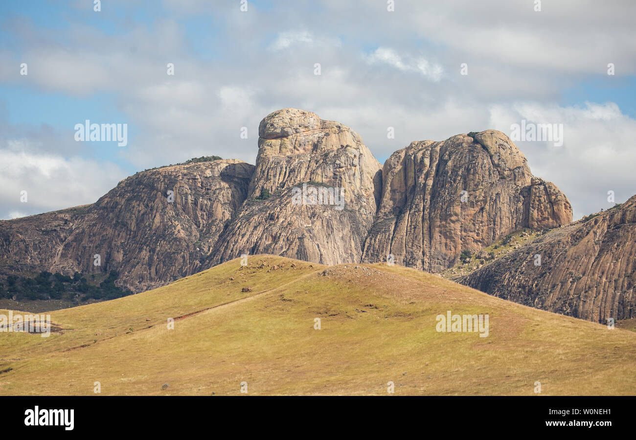 rock formations in madagascar Stock Photo - Alamy