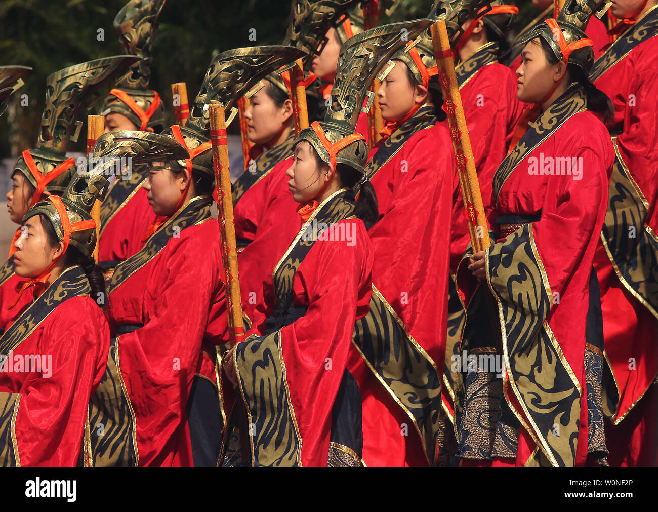 A public ceremony honoring the Yellow Emperor and Tomb-Sweeping Day ...