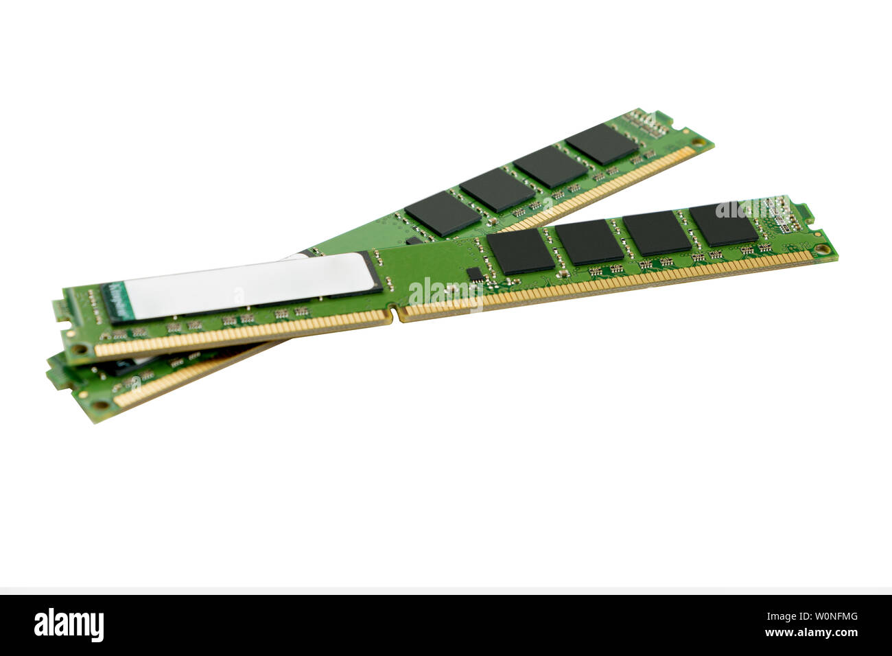 Memory on white background Stock Photo - Alamy