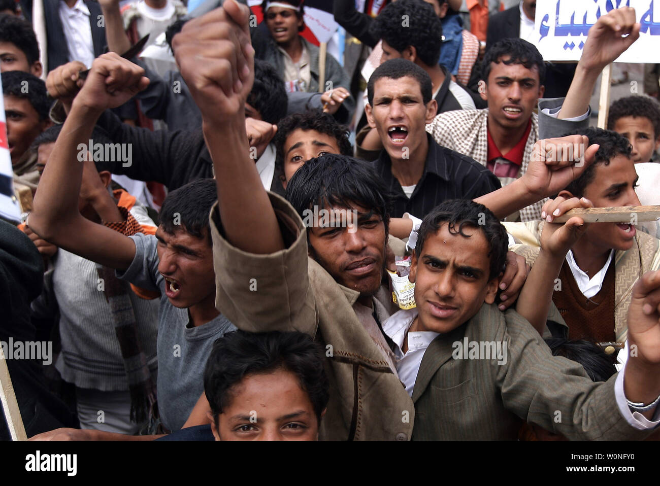 Yemen sanaa rally hi-res stock photography and images - Alamy