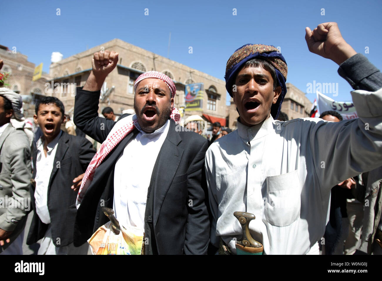 Yemen sanaa rally hi-res stock photography and images - Alamy