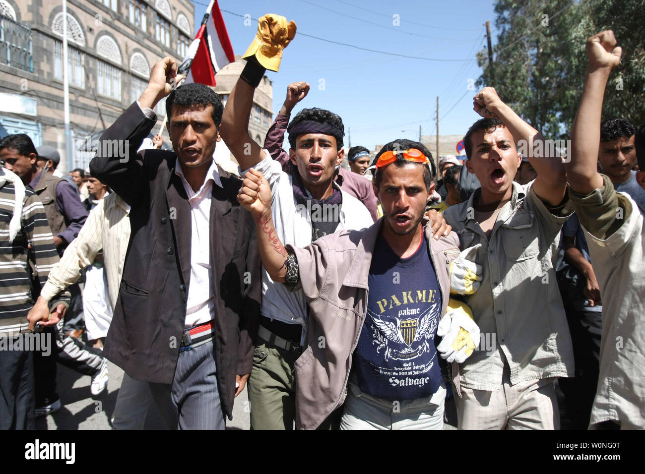 Yemen sanaa rally hi-res stock photography and images - Alamy