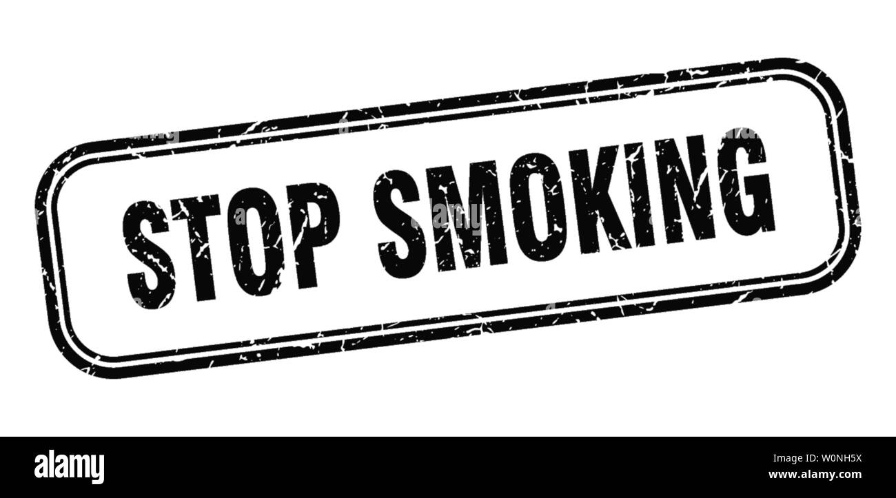 stop smoking stamp. stop smoking square grunge sign. stop smoking Stock ...
