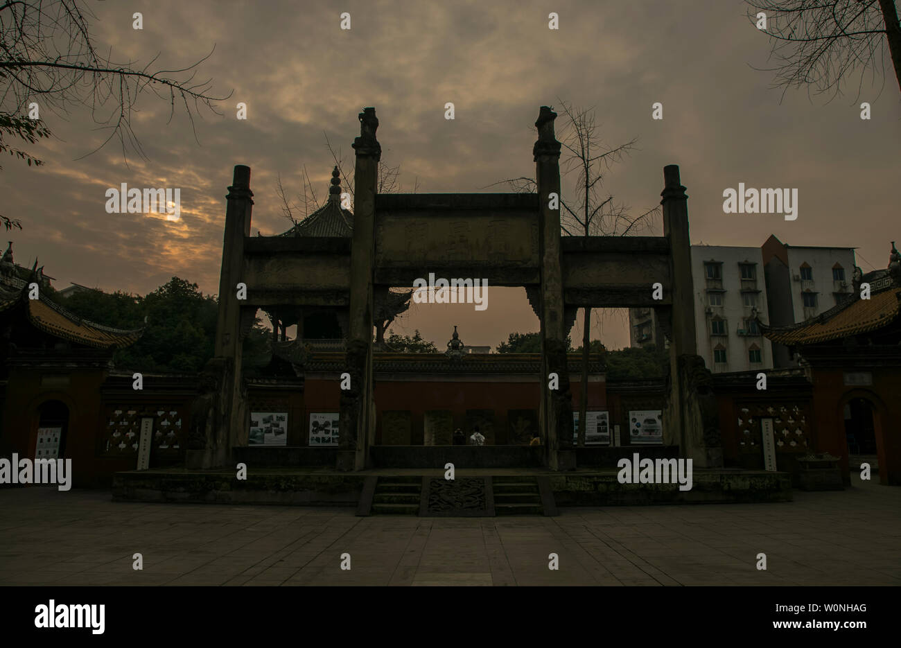 It is a literary temple, built during the Sui and Tang Dynasties, the ...