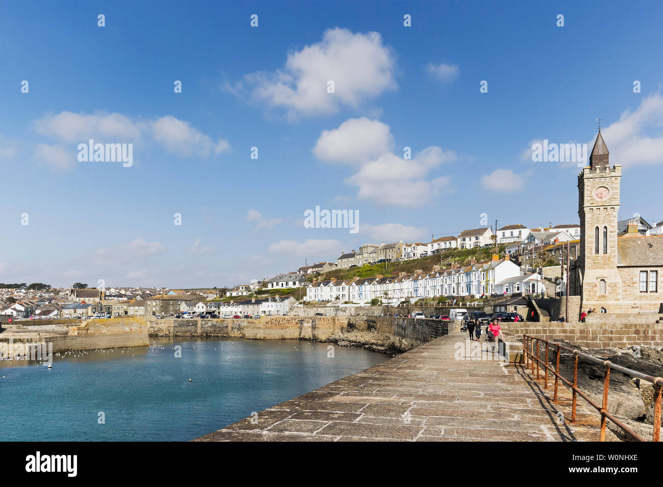Porthleven port hi-res stock photography and images - Alamy