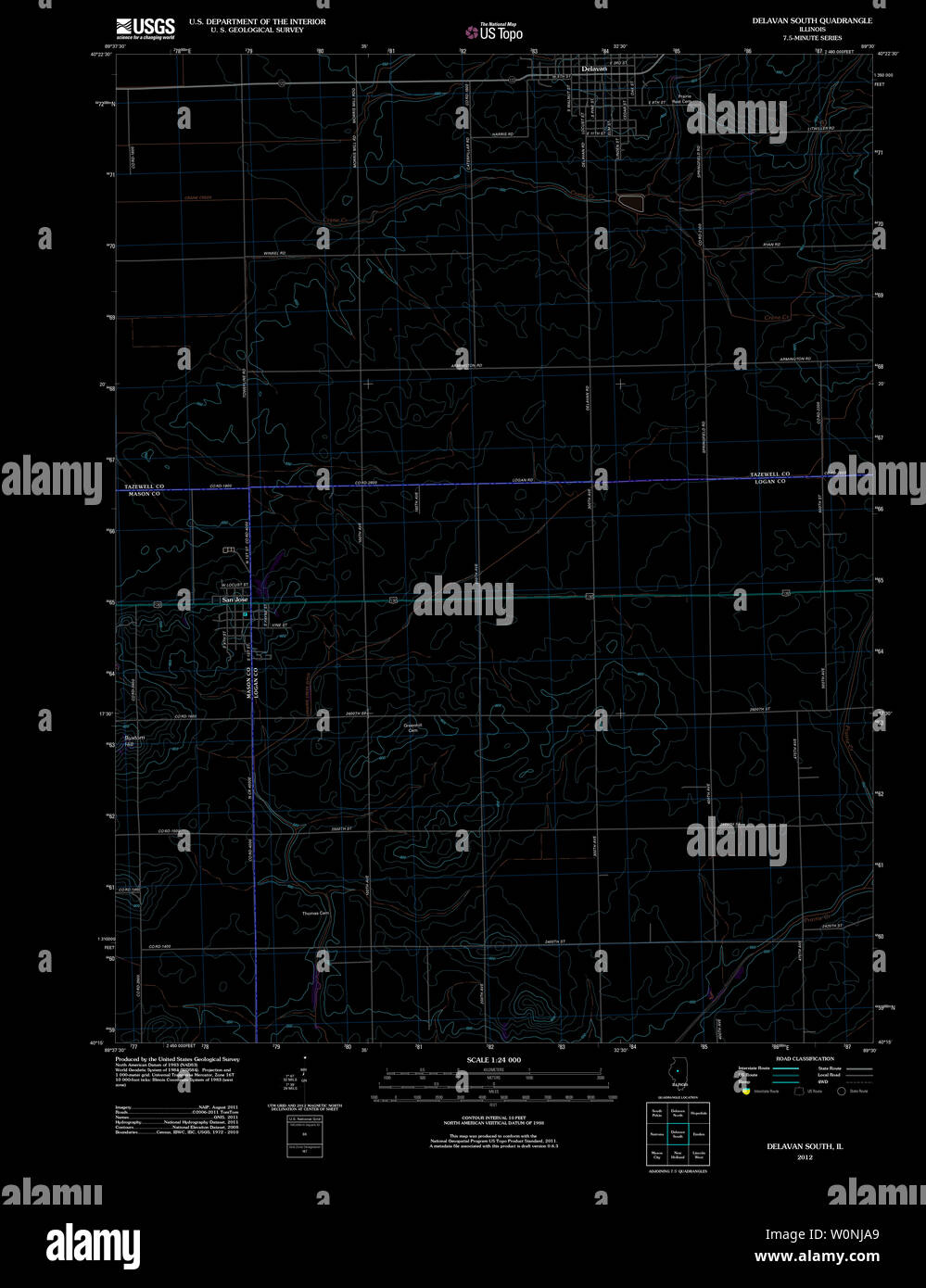 Delavan south hi-res stock photography and images - Alamy