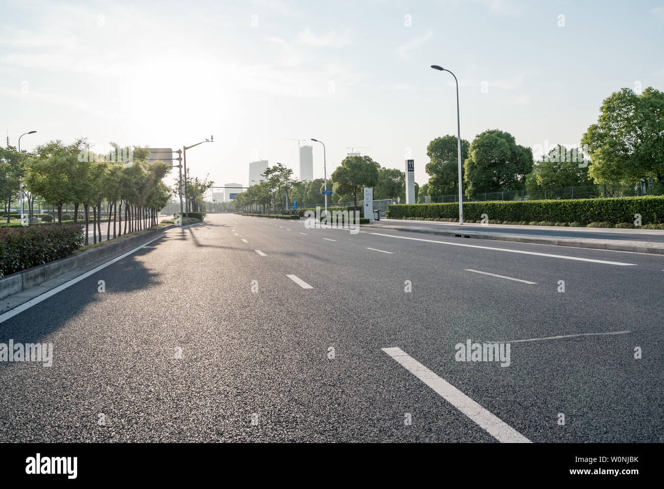 City Street View Stock Photo - Alamy