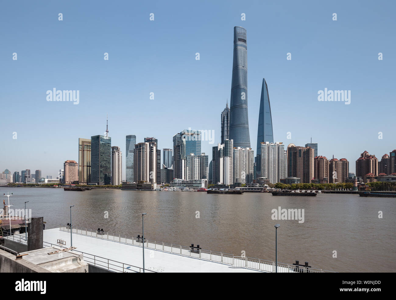 Shanghai City Architecture Scenery Stock Photo - Alamy