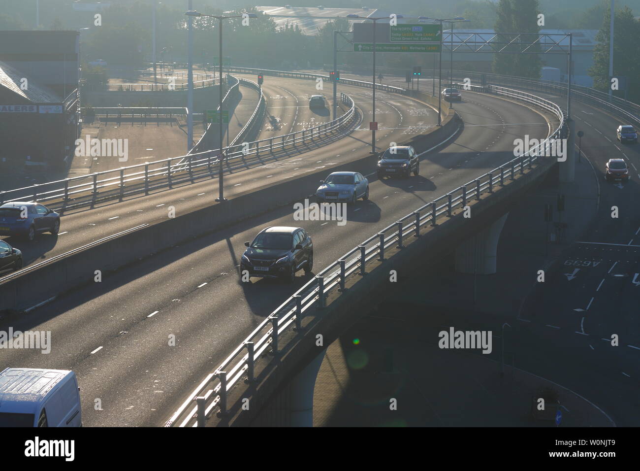 Leeds inner ring road hi-res stock photography and images - Alamy