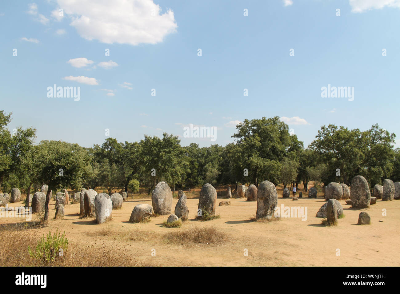 Cromlech prehistoric megalithic architecture hi-res stock photography ...