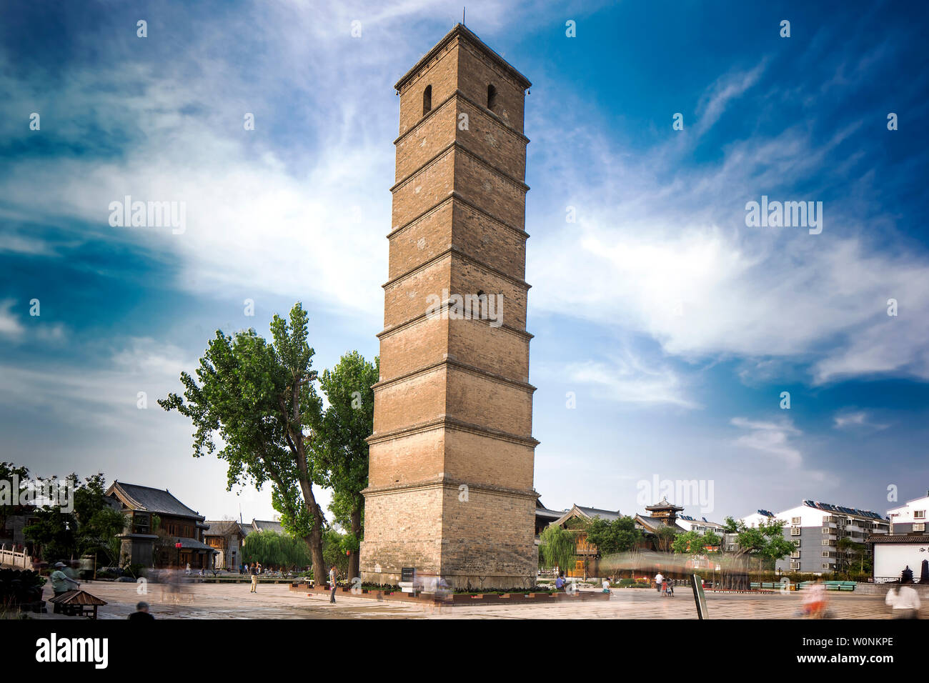 The ancient city of Luoyi, Luoyang, Henan Province Stock Photo - Alamy