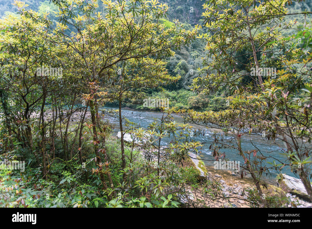 Pengshui Ai River Scenic Area Stock Photo - Alamy