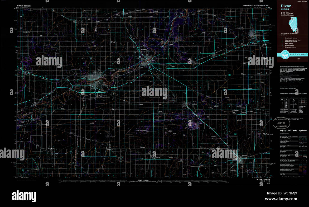 Historical dixon illinois hi-res stock photography and images - Alamy