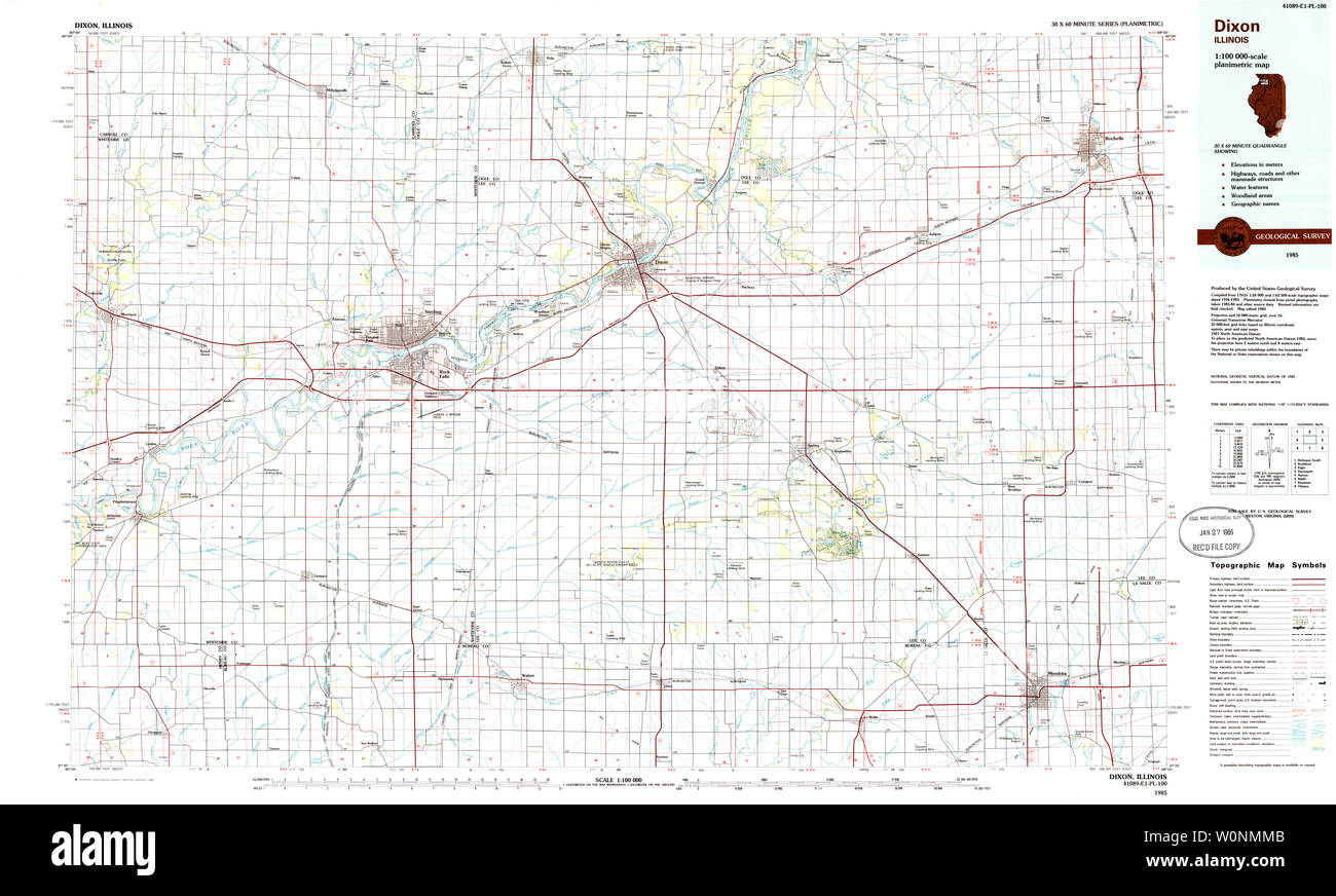 Historical dixon illinois hi-res stock photography and images - Alamy