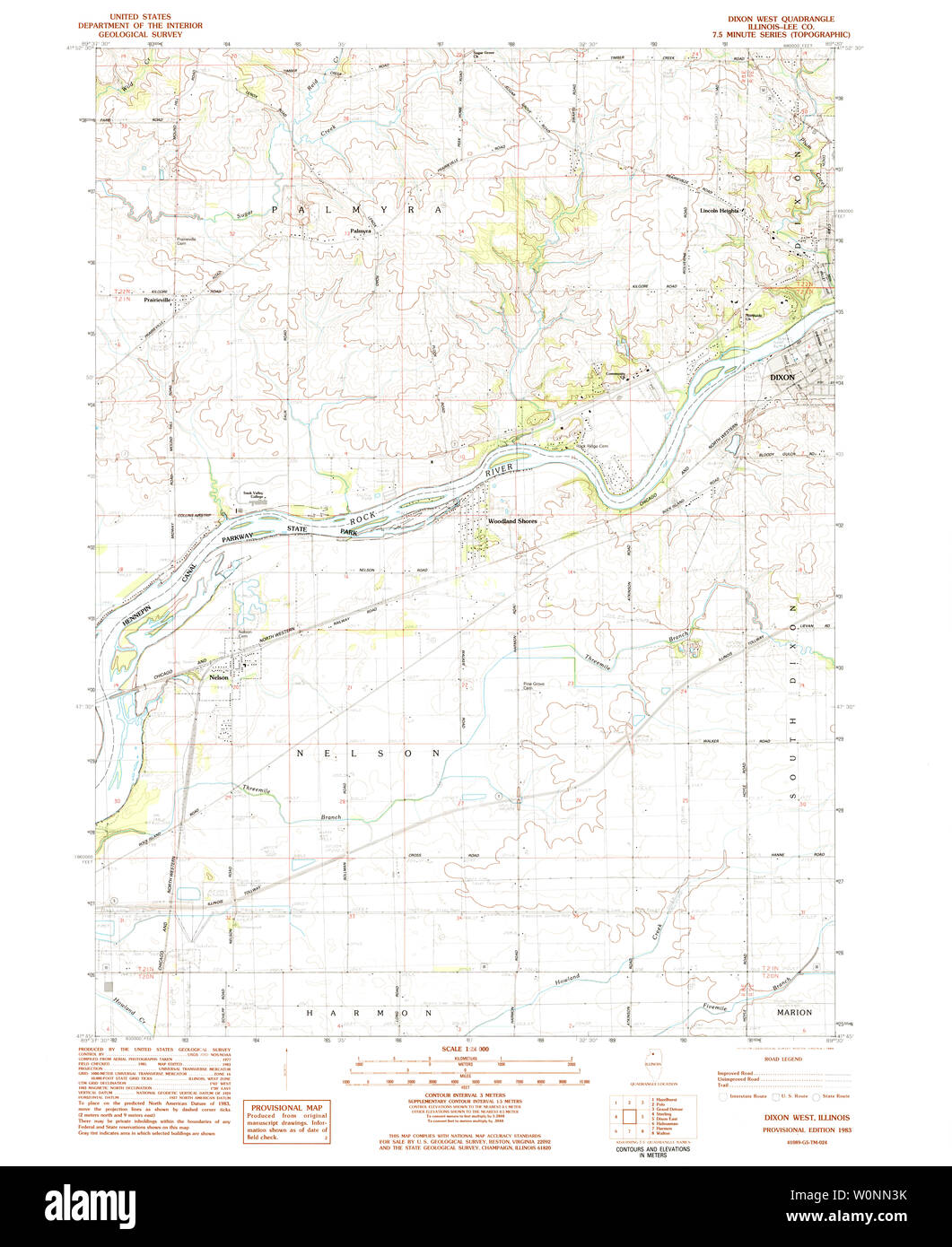 Historical dixon illinois hi-res stock photography and images - Alamy