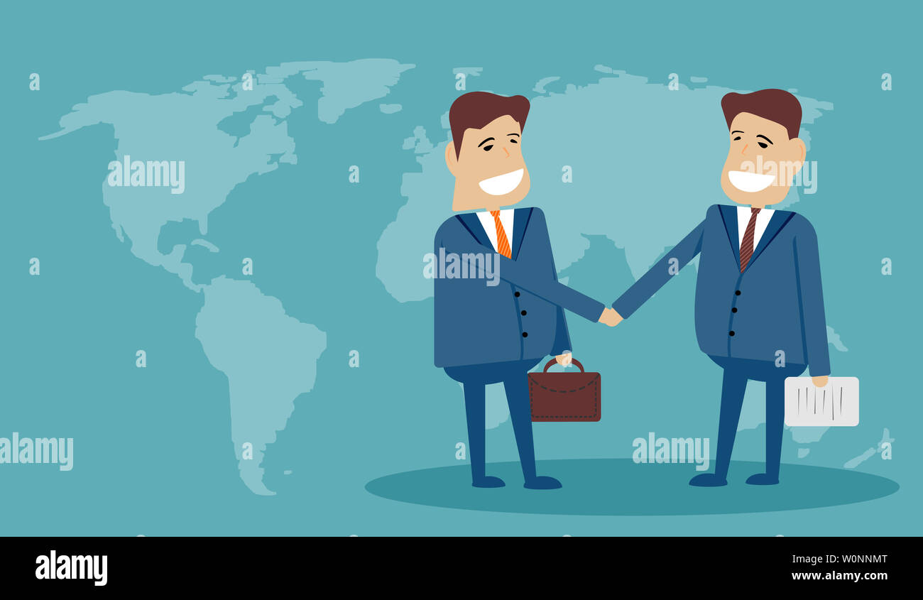 Win win handshake hi-res stock photography and images - Alamy